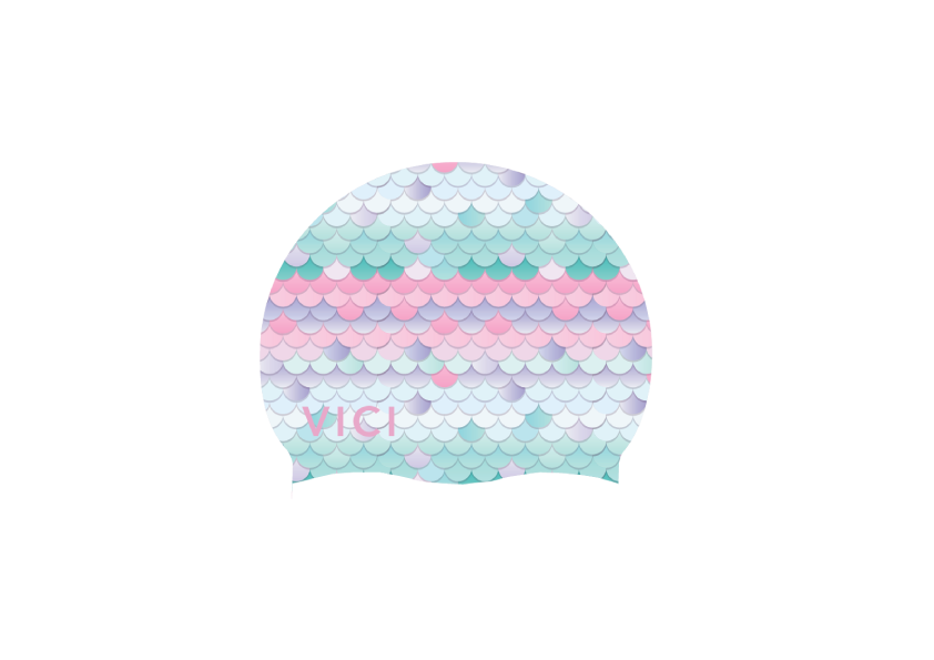 Silicone Patterned Cap – Miss Mermaid – VICI SWIM